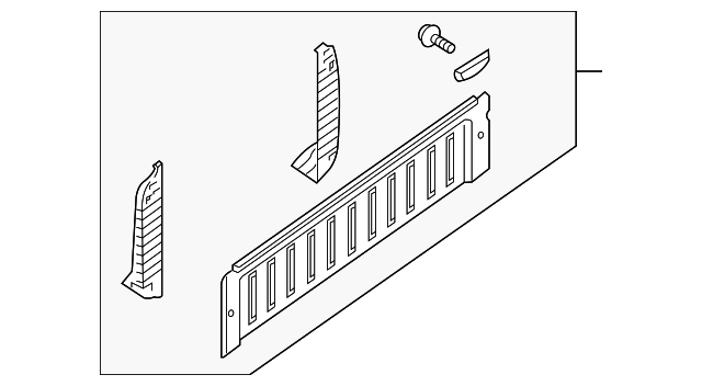 2016-2023 Nissan Front Panel 93200-EZ00A | GetOEMParts.com