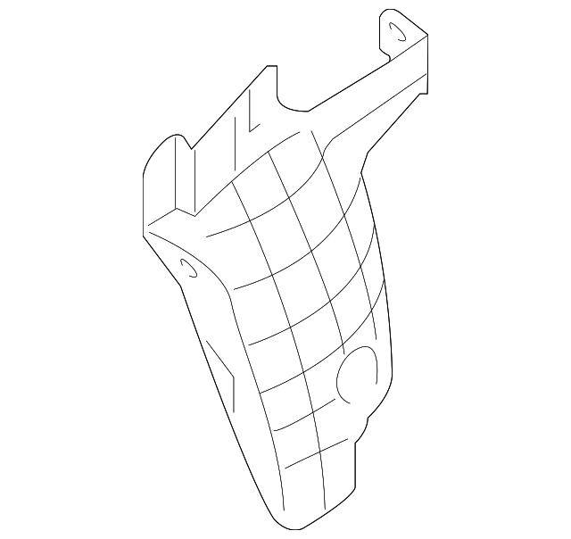 2016-2019 Nissan Rear Shield - Passenger Side (RH) 93830-EZ00A ...