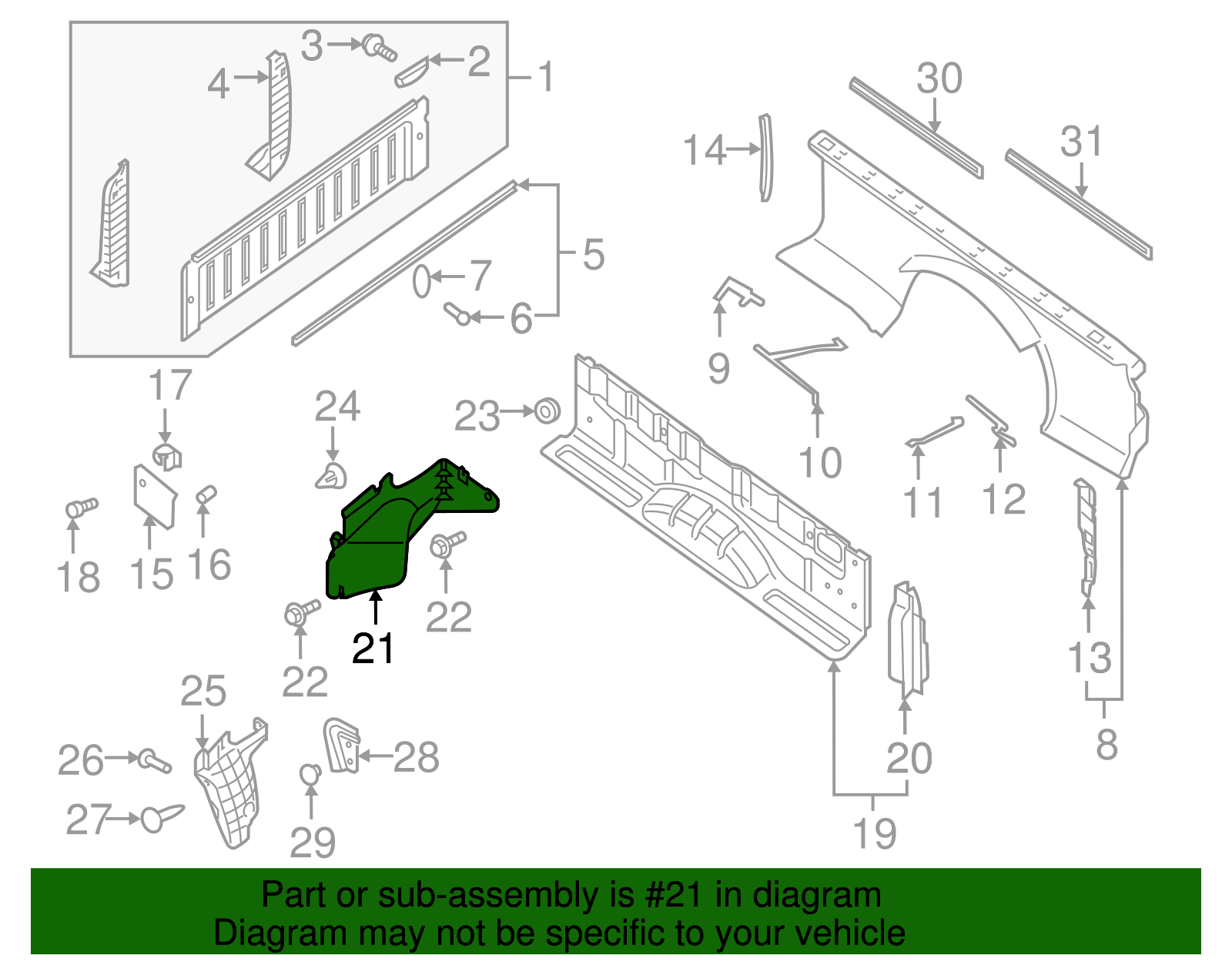 2016-2024 Nissan Front Shield 93833-EZ00A | Olympia Nissan/Nissanparts.cc