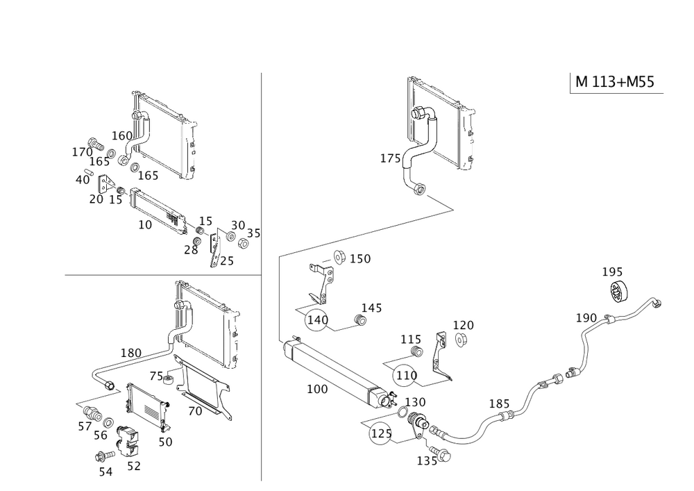 463-270-24-96 - Oil Line 2010-2015 Mercedes-Benz G550 | Mercedes-Benz ...