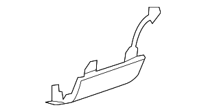 212-698-02-77-9999 - Rocker Molding Cover 2014-2016 Mercedes-Benz ...