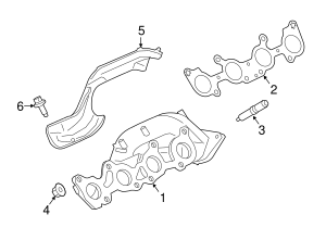 2015-2024 Ford F-150 Exhaust Manifold FL3Z-9430-B | OEM Parts Online