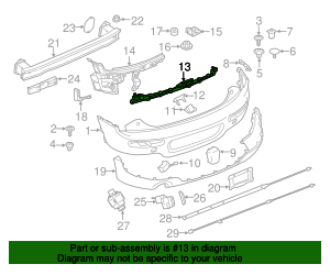 51-12-7-379-888 - Center Support 2016-2022 Mini Cooper Clubman | Braman ...