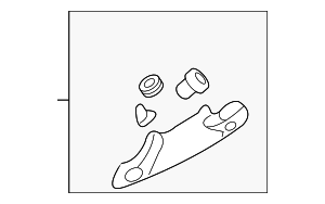 2006-2014 Kia Sedona Front Rocker Molding 87752-4D000 | QuirkParts