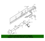 1985-2001 GM Transmission Shift Lever Spring 7812853 | TascaParts.com