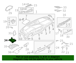 8W7-857-925-4PK - Storage Box 2018-2023 Audi | Audi OEM Parts