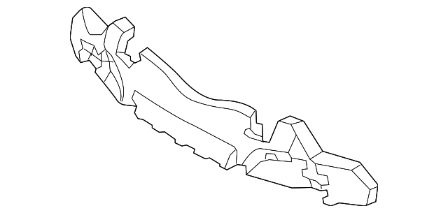 2012-2017 Hyundai Veloster Bumper Impact Absorber 86520-2V010 | QuirkParts