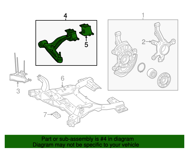 176-330-01-00 - Lower Control Arm 2014-2020 Mercedes-Benz | Mercedes ...