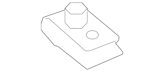 246-626-05-05 - Suspension Cross-Member Bracket 2014-2020 Mercedes-Benz ...