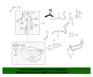 2010-2012 Lexus HS250h Vent Hose 77404-75010 | OEM Parts Online