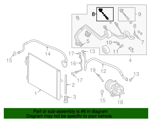 Genuine OEM Air Valve Part# LR003181 Fits 2008-2015 Land Rover LR2: Up ...