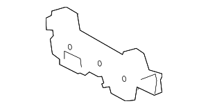 2019-2022 Toyota C-HR Front Cross-Member 57052-F4011 | Toyota Parts Center