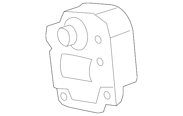 2011-2017 GM Heating and Air Conditioning Mode Control Actuator ...