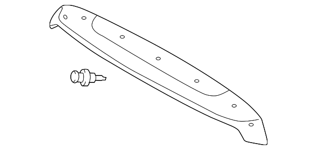 Toyota 2018-2022 Toyota Sequoia Grille Molding 53111-0C240-C0 | Toyota ...