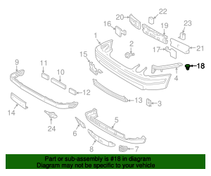 000-990-87-92 - Spacer Rivet 1998-2003 Mercedes-Benz | Mercedes-Benz ...