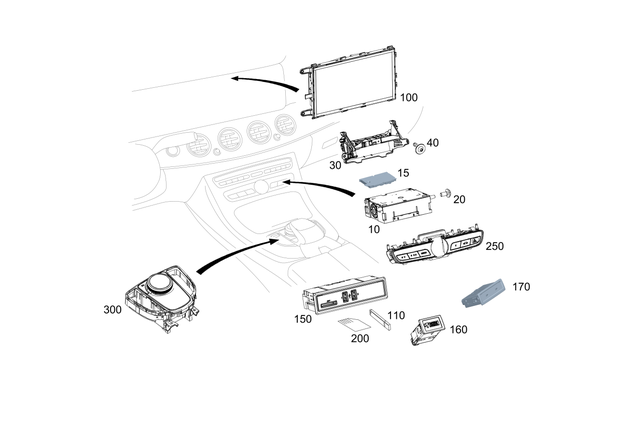 213-820-32-00 - Connection Unit 1995-2025 Mercedes-Benz | Mercedes-Benz ...