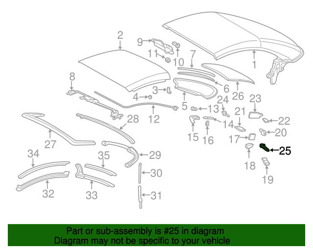 230-790-04-77 - Lower Bracket 2011-2012 Mercedes-Benz | Mercedes-Benz ...