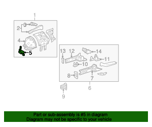 2006-2015 Lexus Front Panel Front Support 53258-53020 | OEM Parts Online