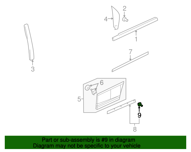 Retainer Clip - GM (10261327) | GMPartsNow