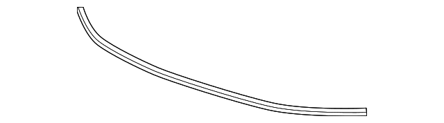 2020-2023 GMC Acadia Hood Front Edge Weatherstrip 84267623 GM ...