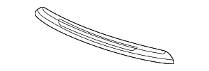 84750463 - Nightrider Chrome Hood Front Molding 2020-2023 GMC Acadia ...