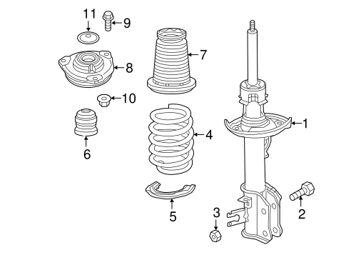 Shocks & Struts for 2018 Jeep Compass | Mopar Parts Canada
