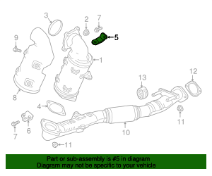 2016-2022 GM Catalytic Converter Brace Bracket 12651501 | GMPartsDirect.com