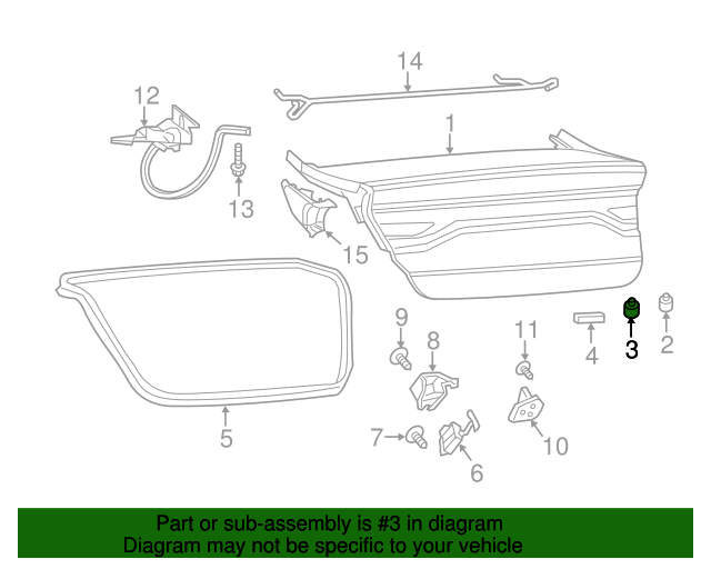 2013 Dodge Dart Plug 6029939 | TascaParts.com
