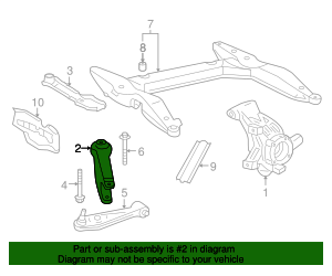 2005-2013 Porsche Lower Control Arm 997-341-043-02 | Porsche Marin