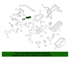 996-110-681-73 - Pipe 2001-2005 Porsche 911 | AutoNationParts.com