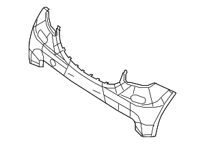 453-880-01-70-CC0L - Bumper Cover 2016-2019 Smart | Mercedes-Benz USA Parts