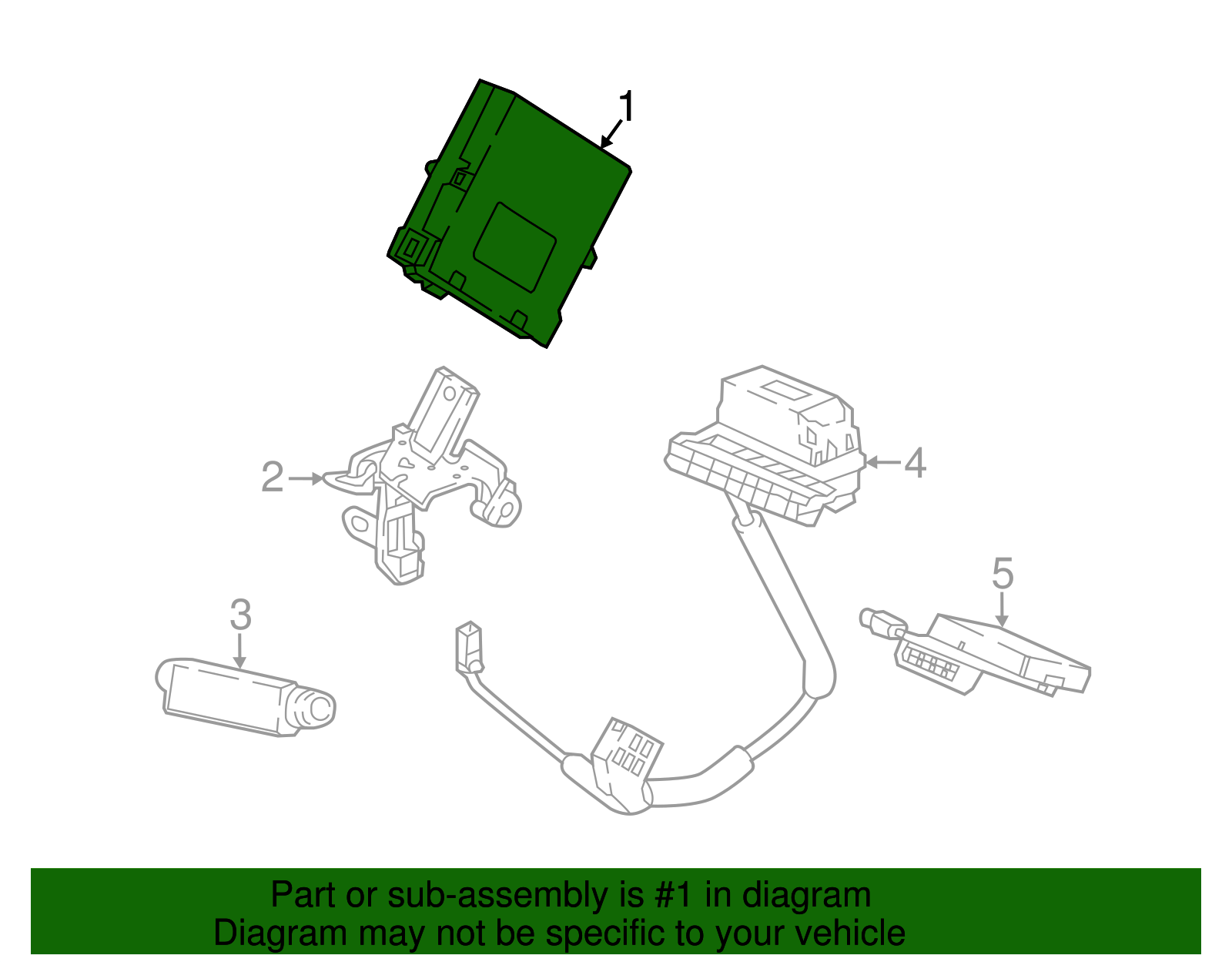 39870-TVA-A02 - Control Module 2018-2020 Honda Accord | Honda Parts Online