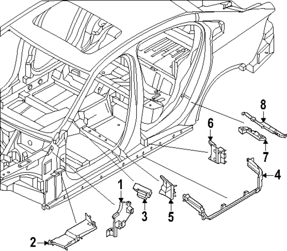 Genuine BMW 41-00-9-883-157 | Baffle Plate | FREE Shipping on Most ...