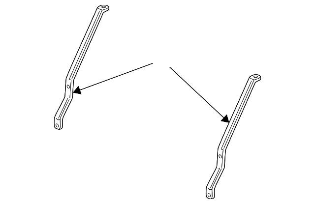 2001-2005 Chevrolet Venture Reinforcement Rad Grl Supt 10428330 ...