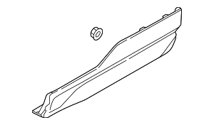 2015-2020 Ford Edge Lower Molding FT4Z5825557AB | NewAutoParts.com