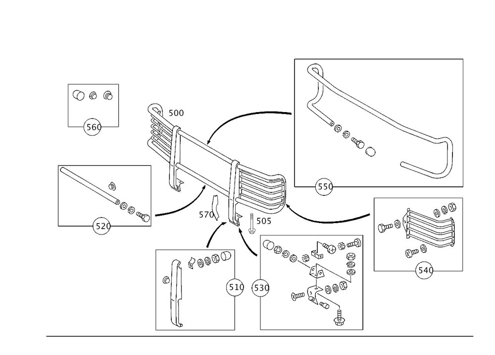 2013-2018 Mercedes-Benz Impact Absorber 463-885-02-37 | MB Online Parts