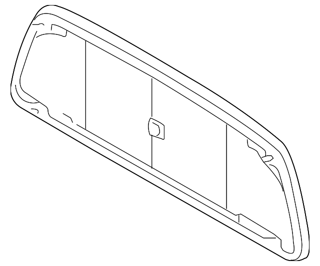 64810-04111 - Back Glass 2005-2023 Toyota Tacoma | Longo Toyota Parts