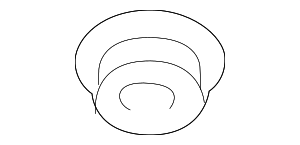 2011-2014 Mazda 2 Backing Plate Plug DF71-26-288 | RealMazdaParts.com