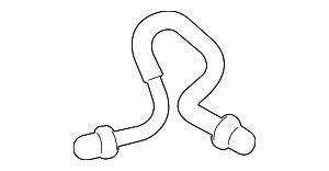 2011-2014 Mazda 2 Brake Tube - Passenger Side (RH) DF71-43-650A ...