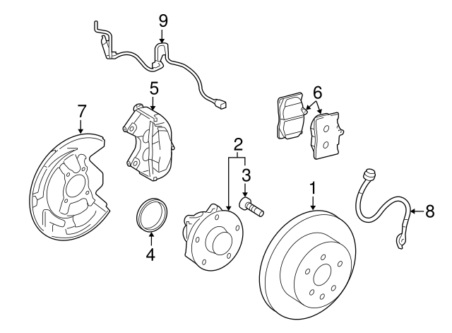 04465-30510 - Disc Brake Pad Set 2013-2020 Lexus | AutoNationParts.com