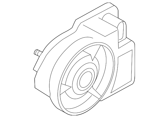 Genuine Porsche Anti-Theft Alarm Siren for 2010-2024 Porsche | OEM Part ...