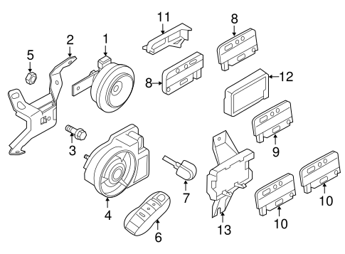 Alarm System for 2011 Porsche Cayenne | Sunset Porsche Parts