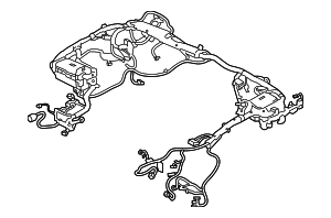 2017-2019 Jaguar XE Engine Compartment Wiring Harness C2Z30726 ...