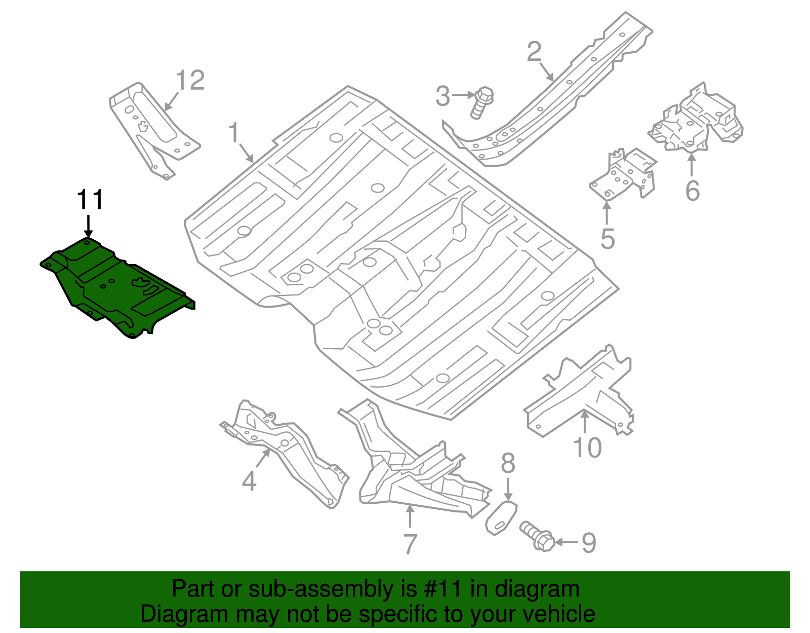74360-9NB0A - Mount Bracket - 2015-2019 Nissan Pathfinder | World OEM ...