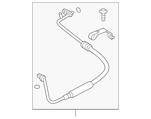 2010-2012 Subaru Suction Hose 73425AJ04A | Subaru Parts Store