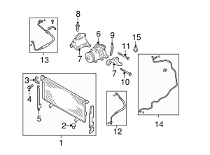 23950AA100 - 2010-2014 Subary Outback Legacy Front Right Passenger Side ...