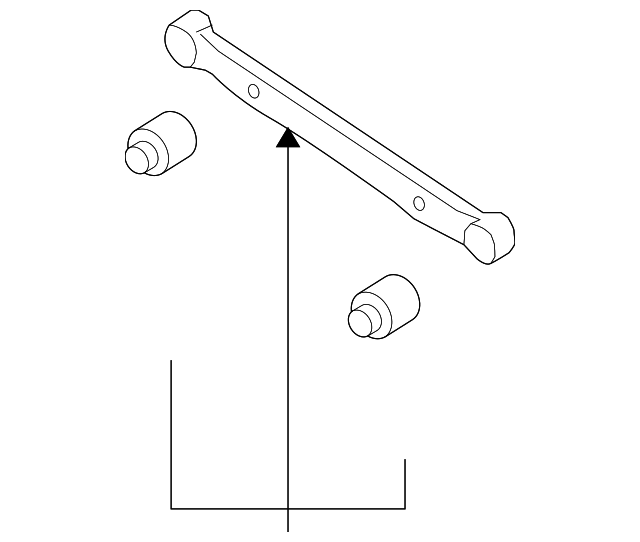 2007-2012 Hyundai Elantra Rear Lateral Arm 55100-2G000 | OEM Parts Online