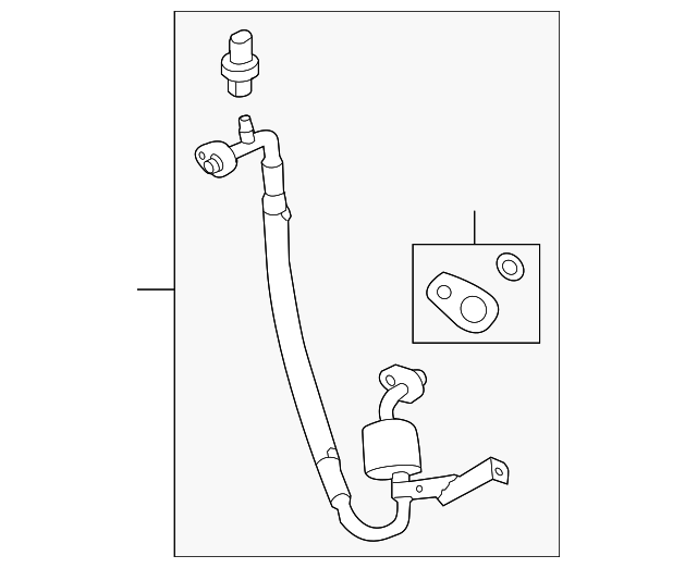 2016-2019 Ford Discharge Hose FB5Z-19972-E | QuirkParts