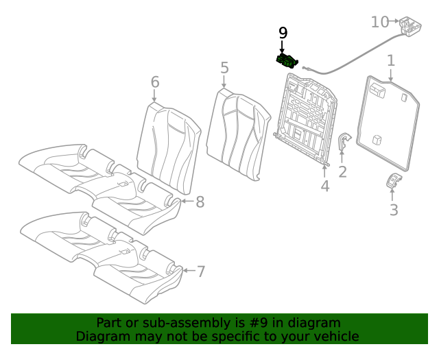 Genuine BMW 52-20-7-465-728 | Lock | FREE Shipping on Most Orders $499 ...