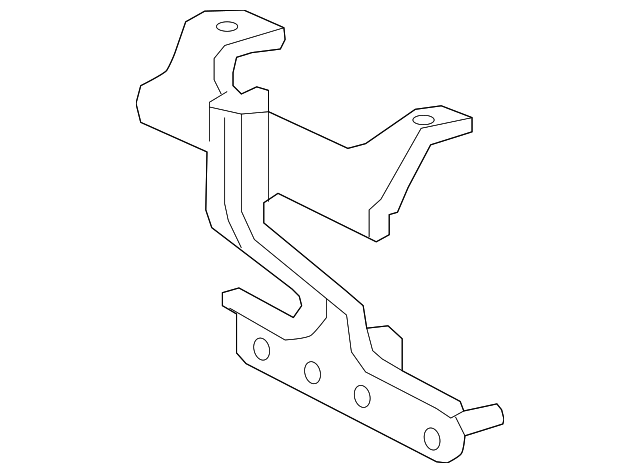 2015-2018 Chevrolet City Express Upper Transmission Oil Cooler Line ...